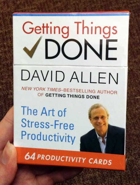 Getting Things Done Productivity Cards | Microcosm Publishing